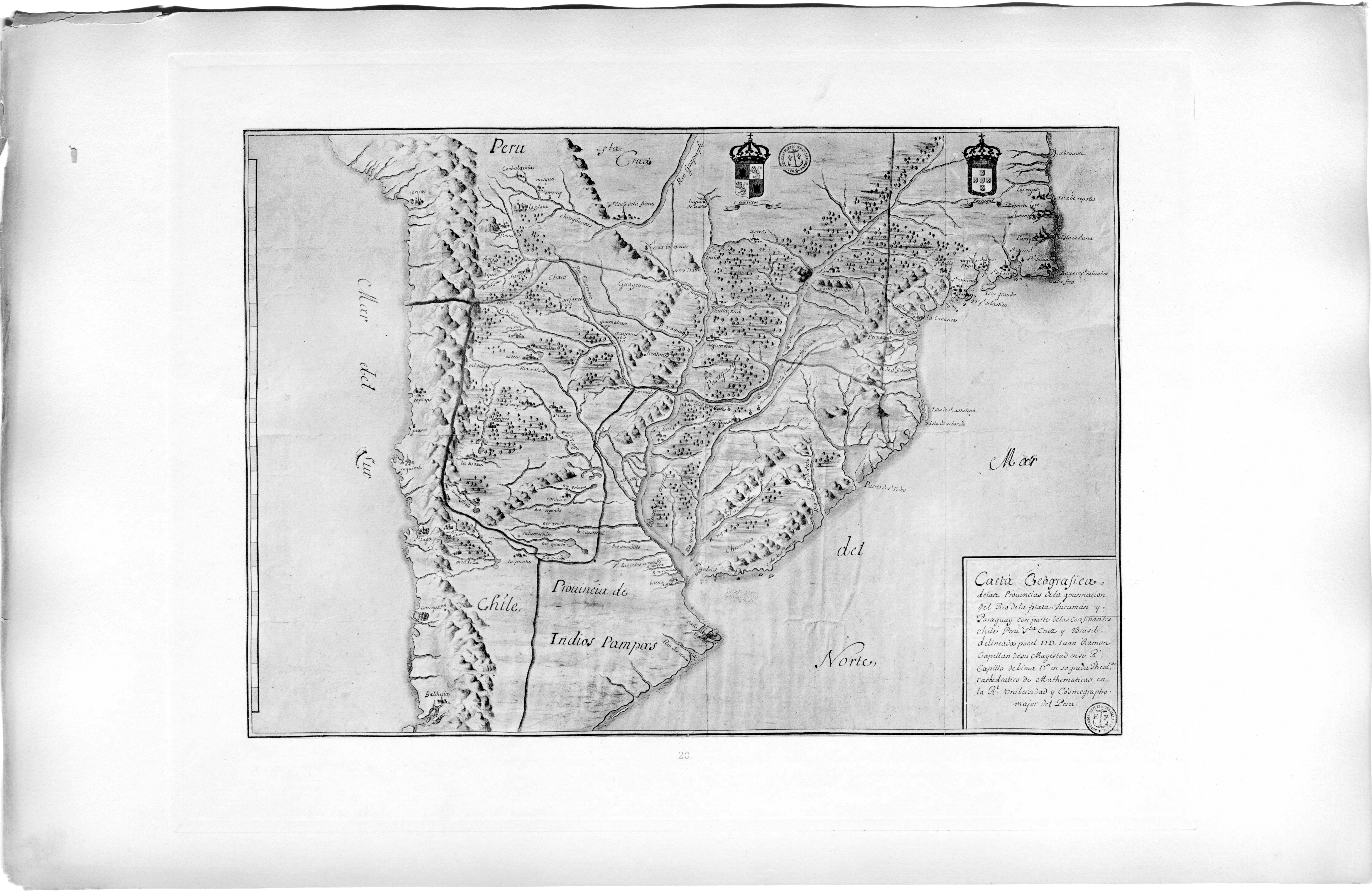 20. Rio de la Plata, par J. Ramon (Dépôt des cartes de la Marine ...